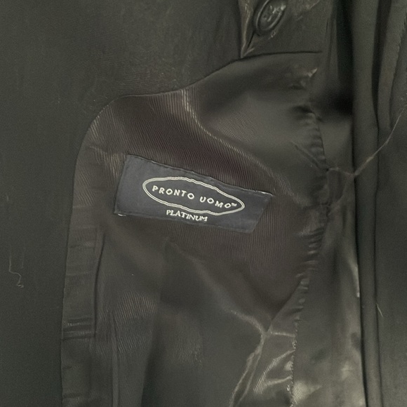 Pronto Uomo | Suits & Blazers | Mens Suit Black 32 Regular Pronto Uomo ...